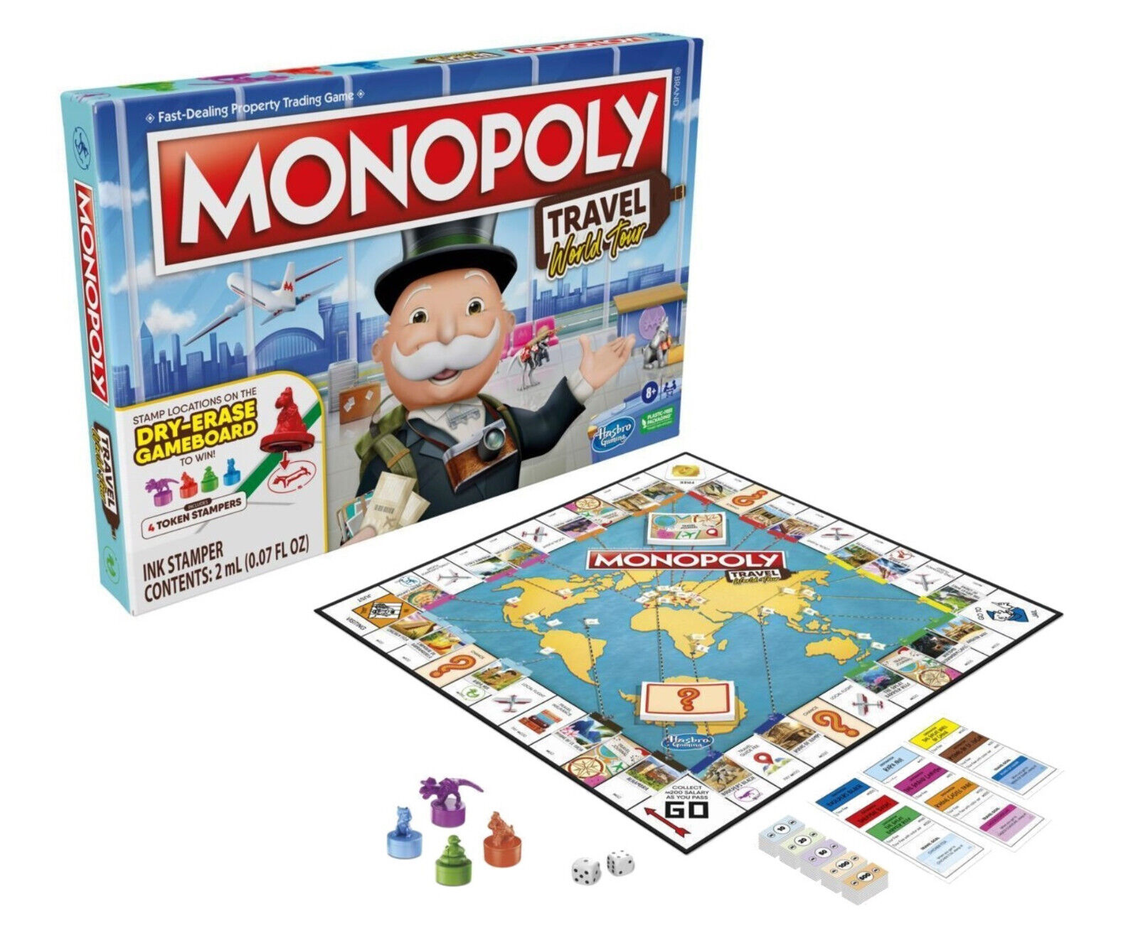 Monopoly Travel World Tour Board Game - GameXpress