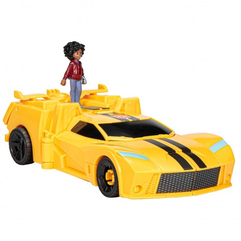 Transformers Earthspark Spin Changer Bumblebee an - GameXpress