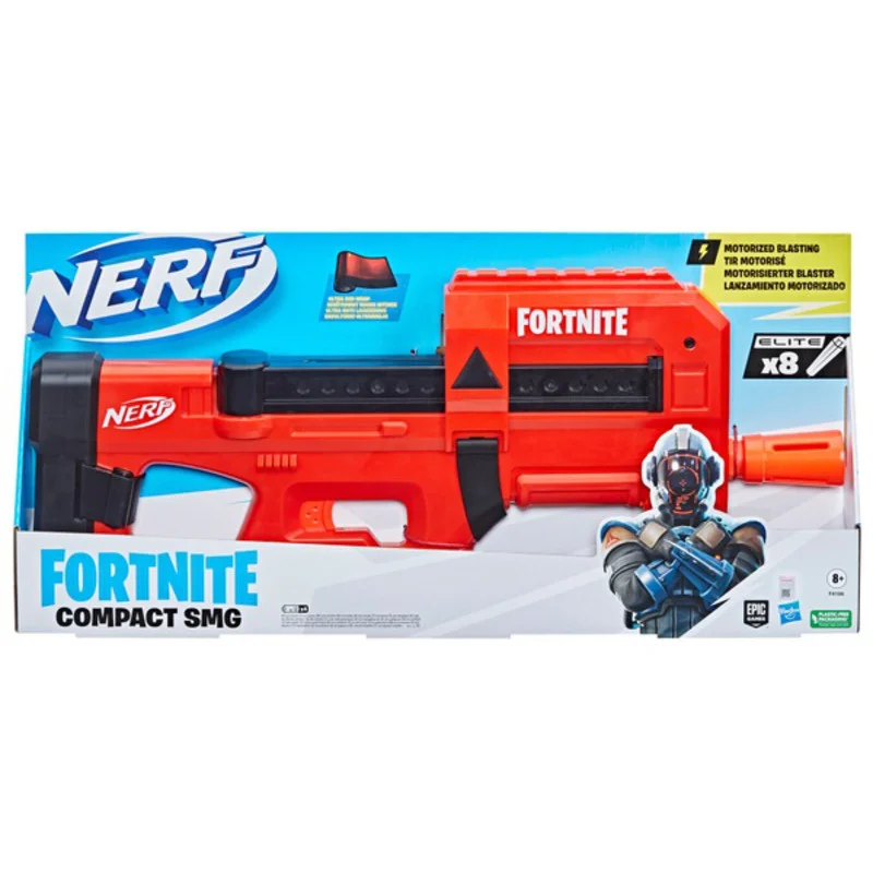 Nerf Fortnite Compact SMG Motorized Blaster Ultra - GameXpress