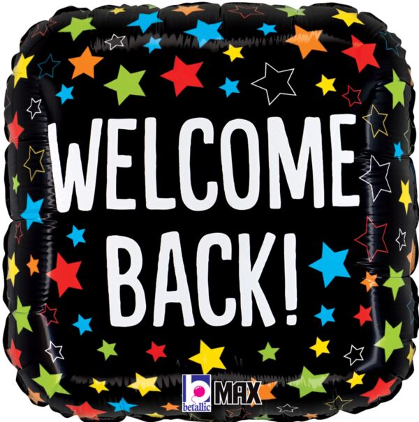 18" Welcome Back Balloon - GameXpress